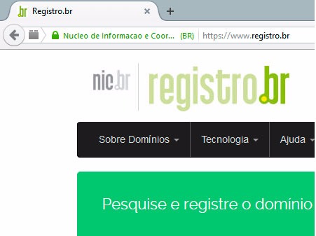 ZeroD - Utilidades - REGISTRO.BR - REGISTRO.BR - Como alterar o ID ...